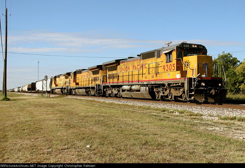 UP 9305, UP 1858, and UP 9215